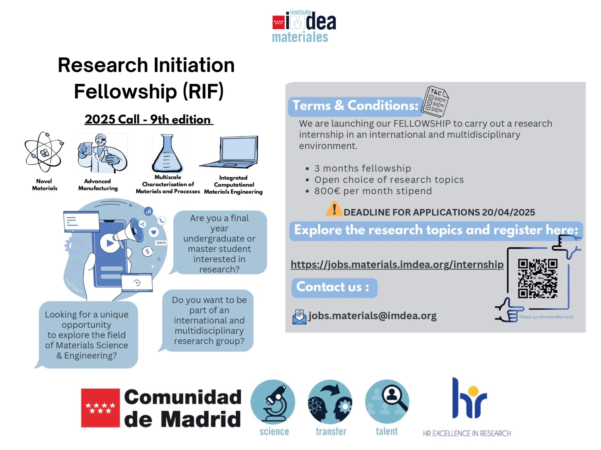 A gateway to the world of materials research: IMDEA Materials launches ...