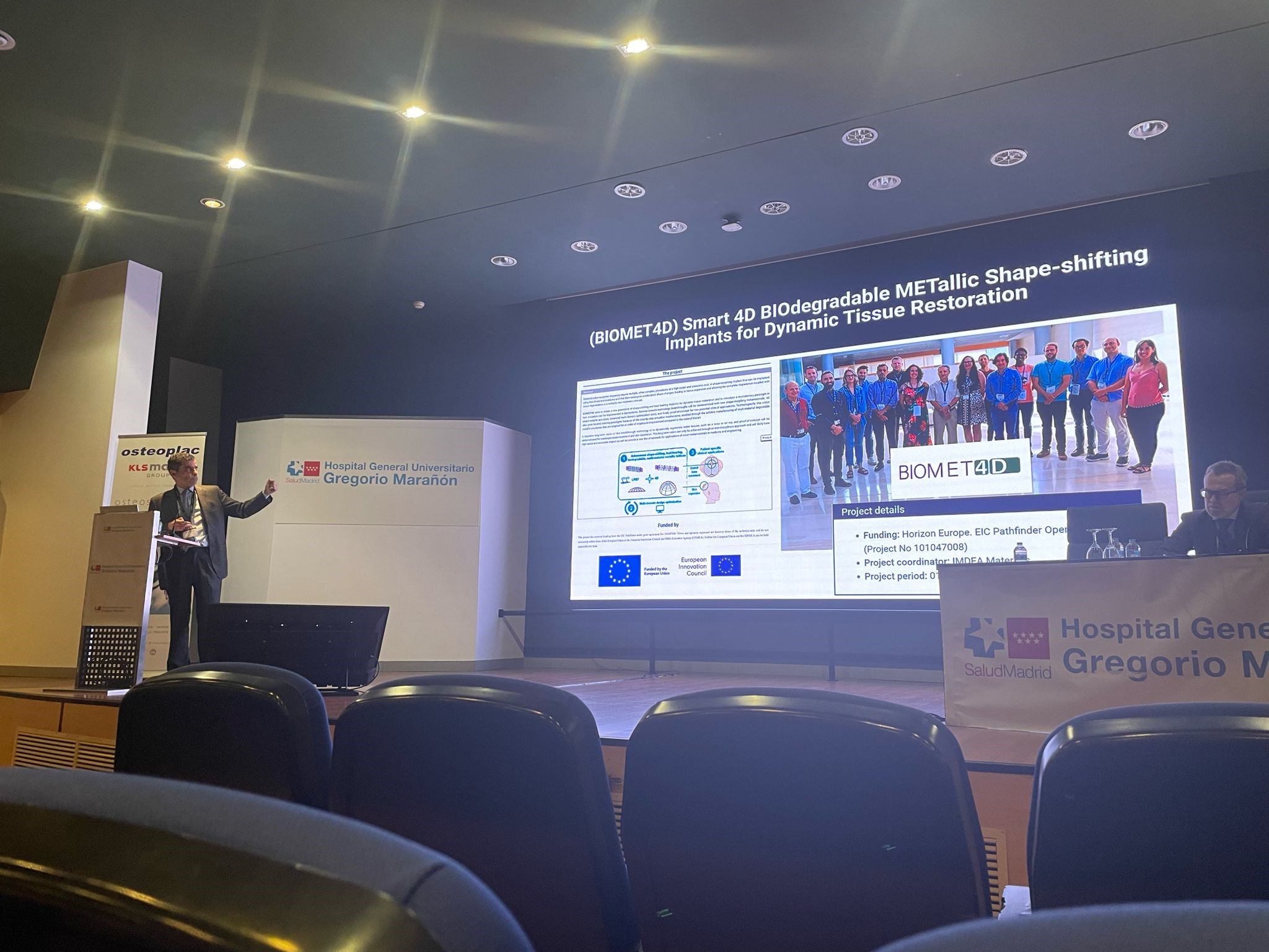 (BIOMET4D) Smart 4D BIOdegradable METallic Shape-shifting Implants for Dynamic Tissue Restoration