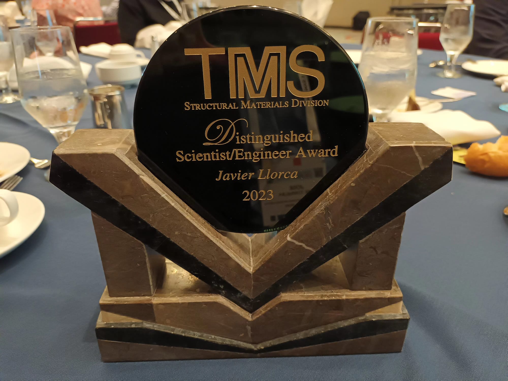 Prof. Javier LLorca receives SMD Distinguished Scientist/Engineer Award ...